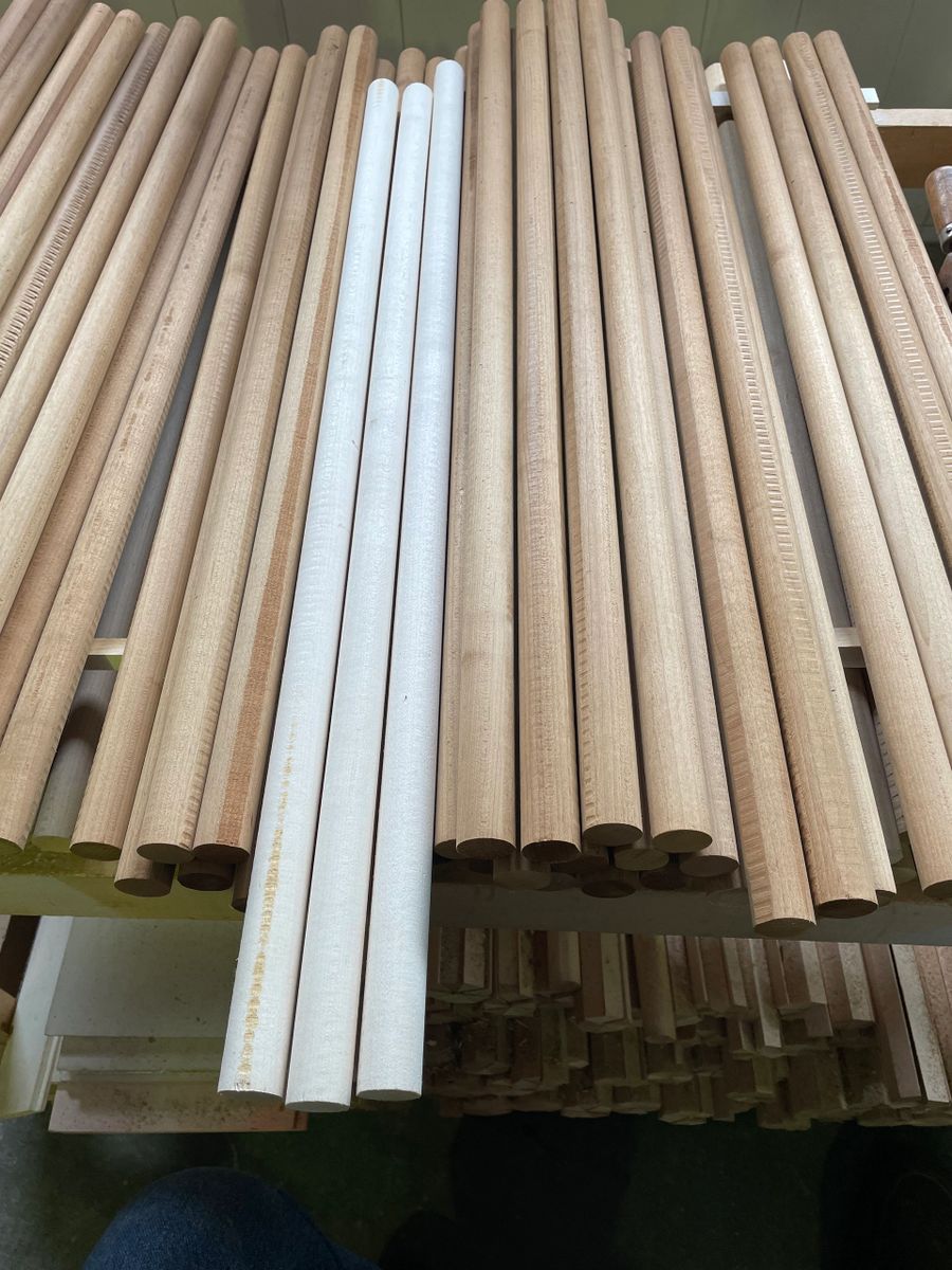 Roasted/Torrified Maple Dowel Grade AA